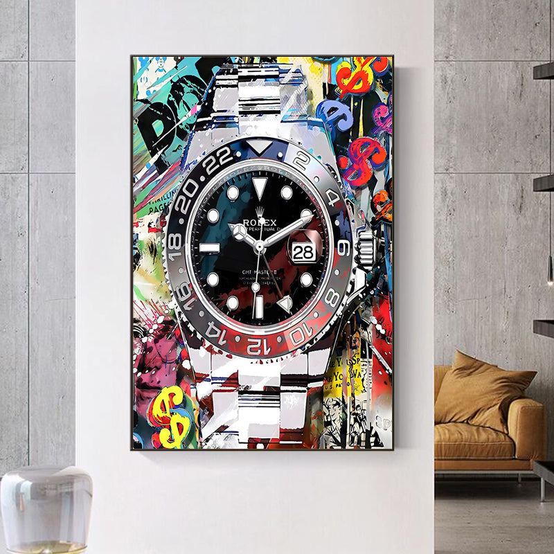 Rolex GMT Graffiti – Kanvasartkingdom